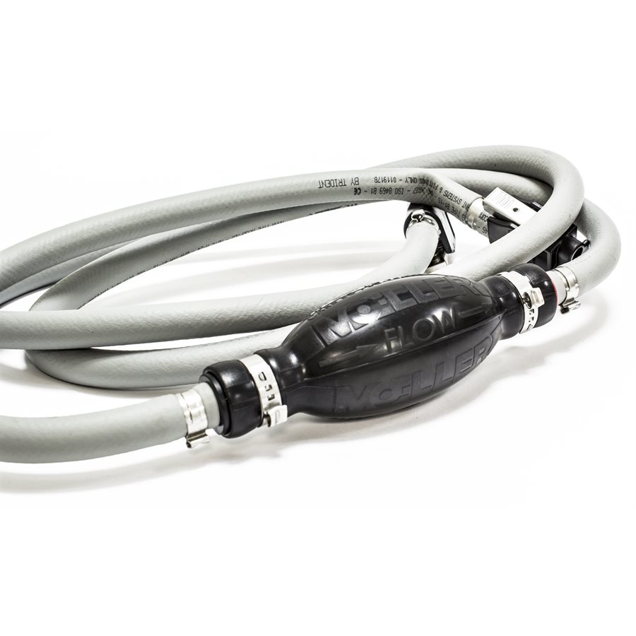 Johnson Outboard Fuel Line Attwood 6-Foot Marine Fuel Line Kit - Fits ...