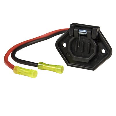 12 Volt Plug & Receptacle With 10 Gauge Wire